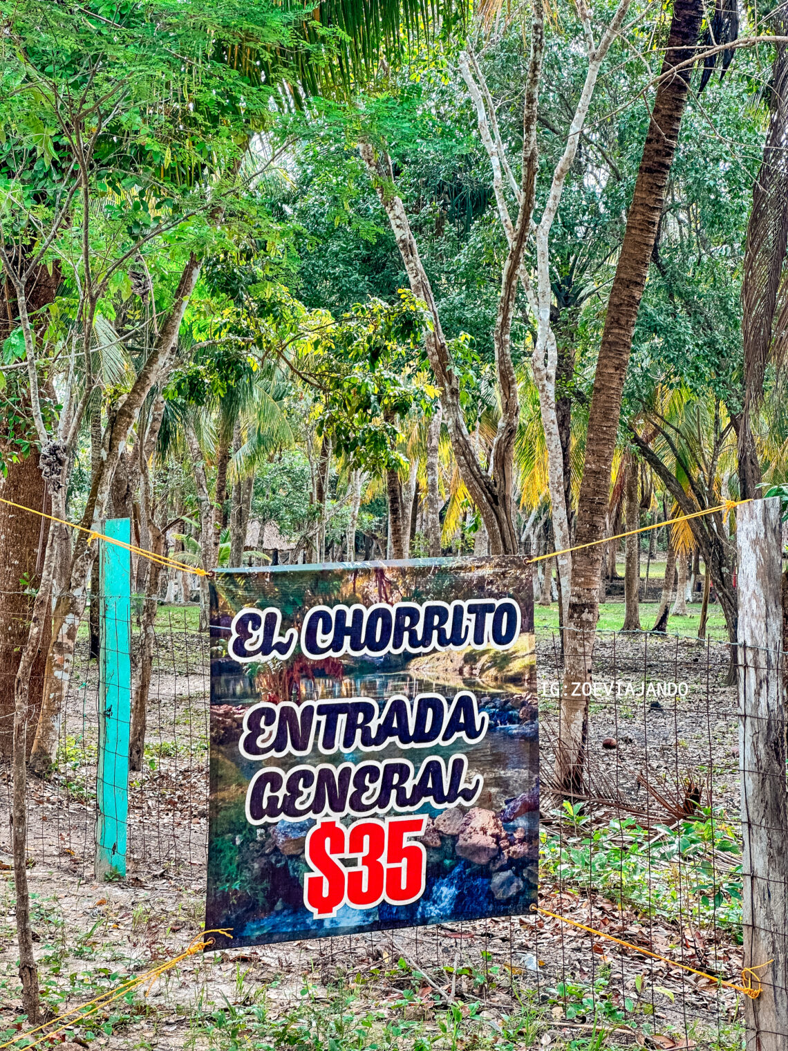 Lugares secretos en Chetumal – El Chorrito | ZoeViajando
